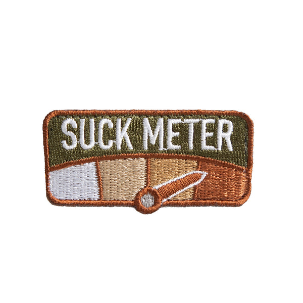 Rothco SUCK METER Patch – Niagara Quartermaster