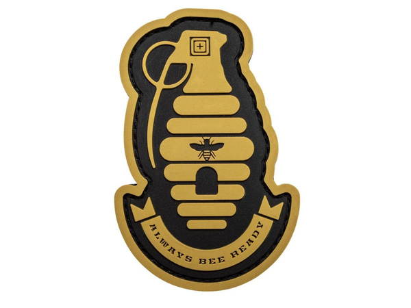 5.11 Tactical "Bee Ready" PVC Morale Patch – Niagara Quartermaster