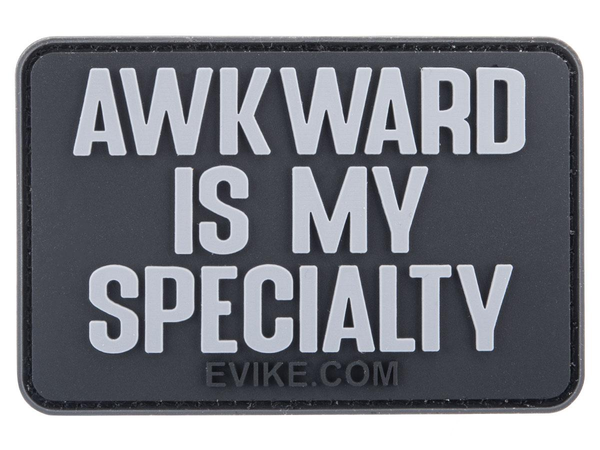 Evike.com "Awkward" PVC Morale Patch – Niagara Quartermaster