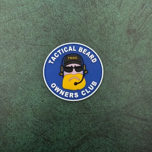 ACM Tactical Beard Owners Club PVC Patch – Niagara Quartermaster
