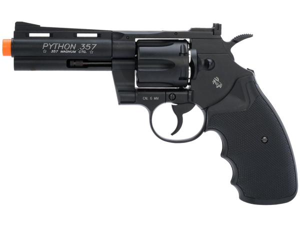 Cybergun Colt Python Full Metal .357 Magnum High Power Airsoft CO2 Rev ...