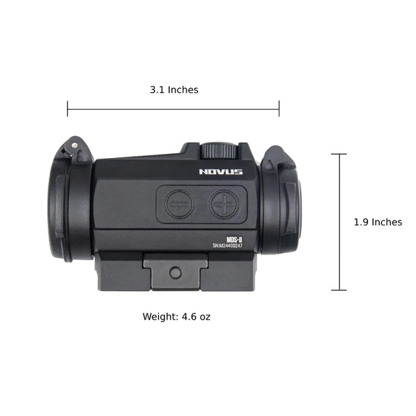 Novus Precision Optic Micro Red Dot Sight MDS-II – Niagara Quartermaster