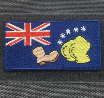 Tactical Outfitters AUSTRALIAN BOOTING FLAG PVC Morale Patch – Niagara ...