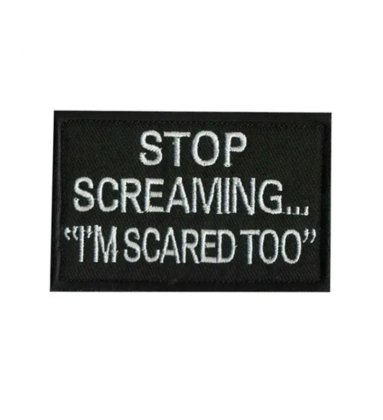 Stop Screaming Patch – Niagara Quartermaster
