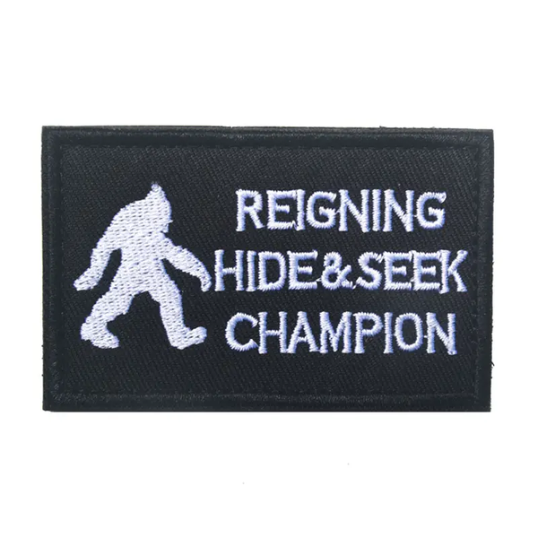 Reigning Hide and Seek Champion Patch – Niagara Quartermaster