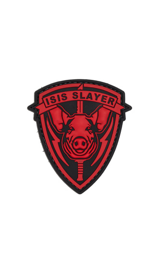 G-Force ISIS Slayer Pig PVC Patch PVC Patch - Red – Niagara Quartermaster