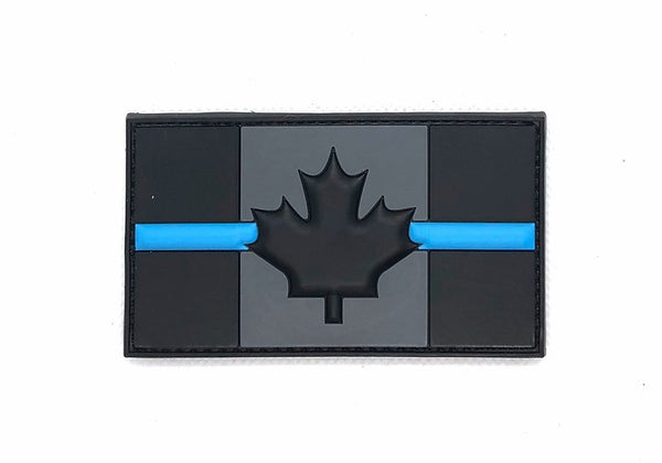 Custom Patch Canada CANADA THIN BLUE LINE - PVC Patch – Niagara ...